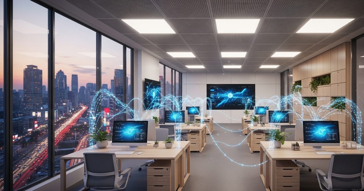 The Sentient Workspace: Weaving Ambient Intelligence into Your Office ...